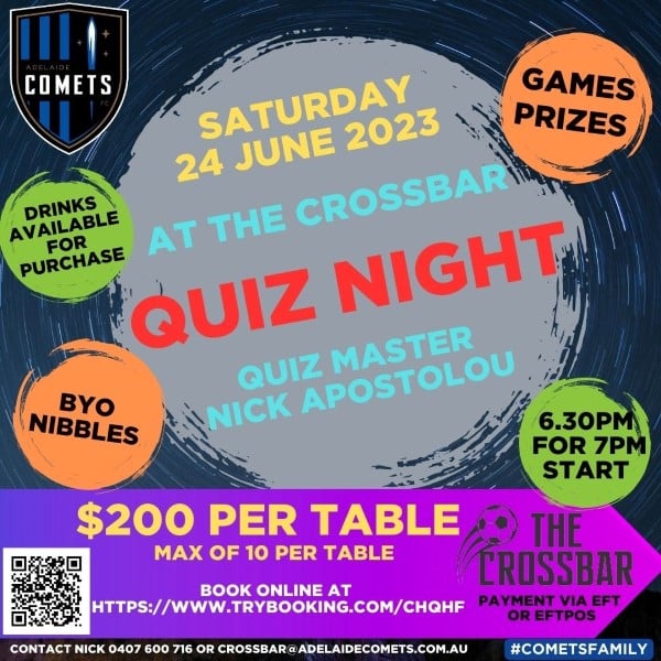Adelaide Comets FC – Official Website
