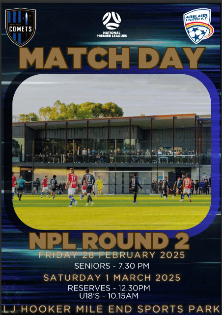Adelaide Comets FC – Official Website